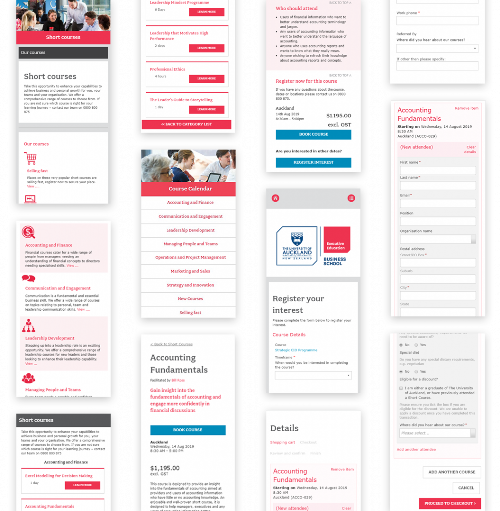 Auckland University - Arlo Training Management Software