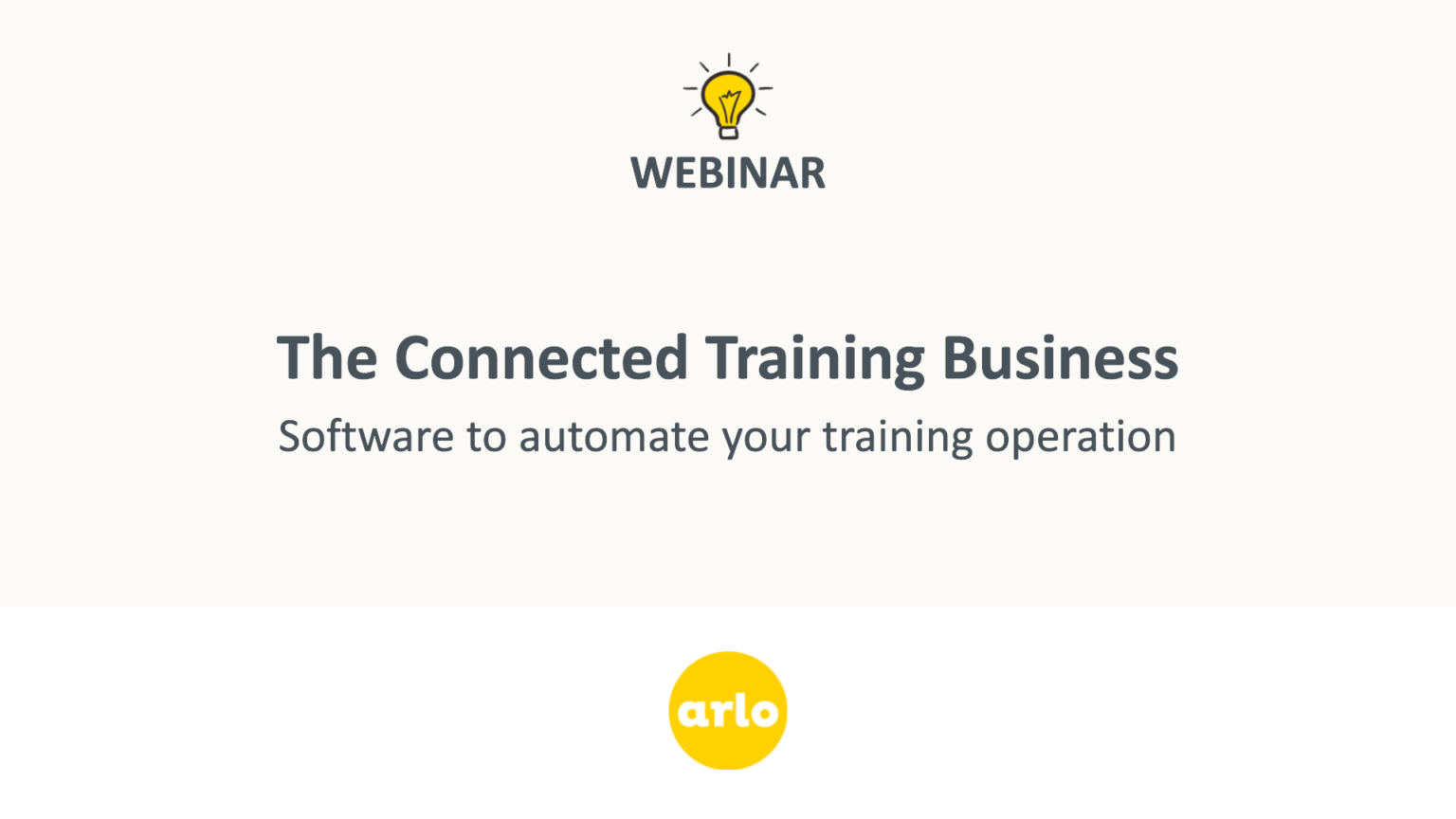 Video gallery | See Arlo Training Software in action