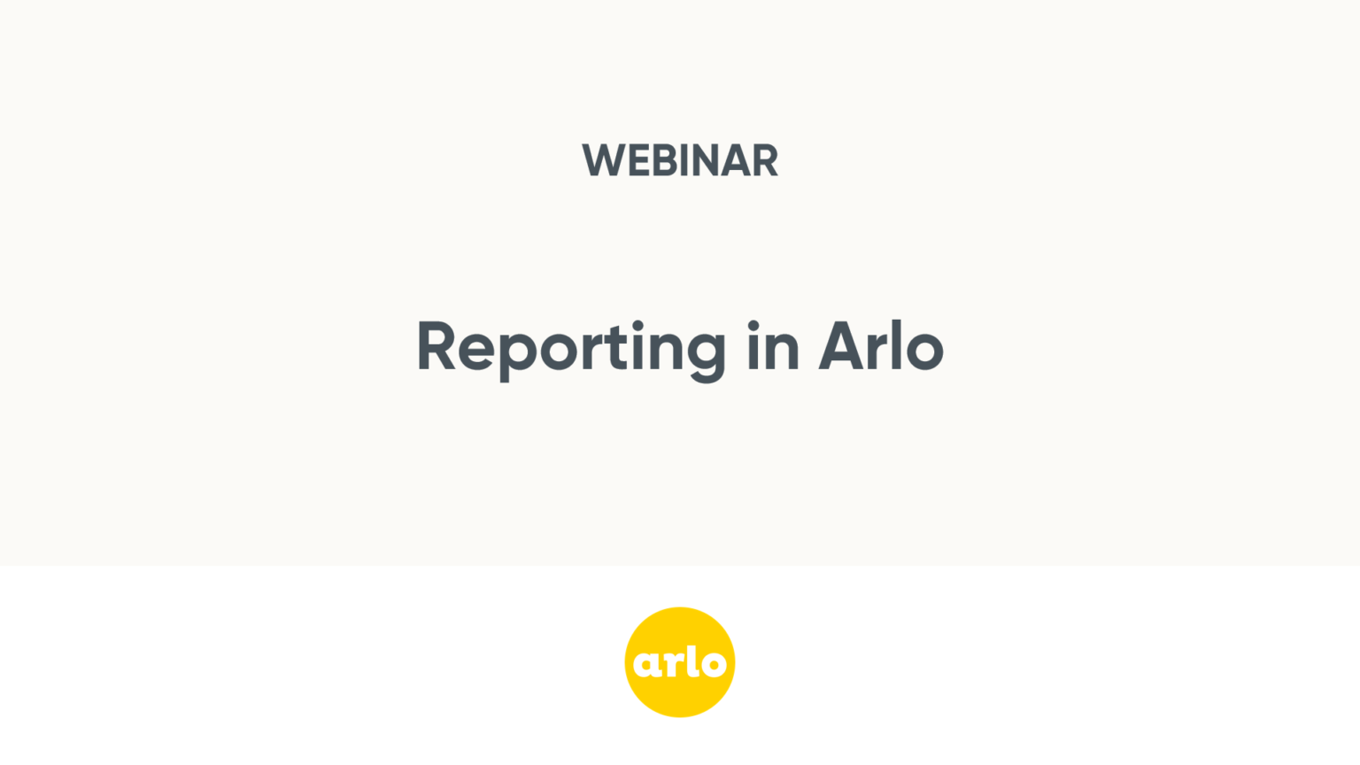 Video gallery | See Arlo Training Software in action