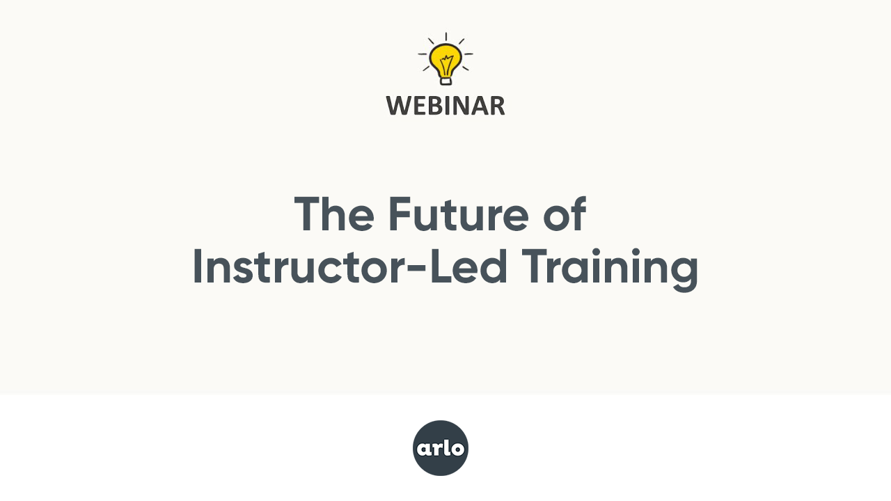 [Video] The Future of Instructor-Led Training