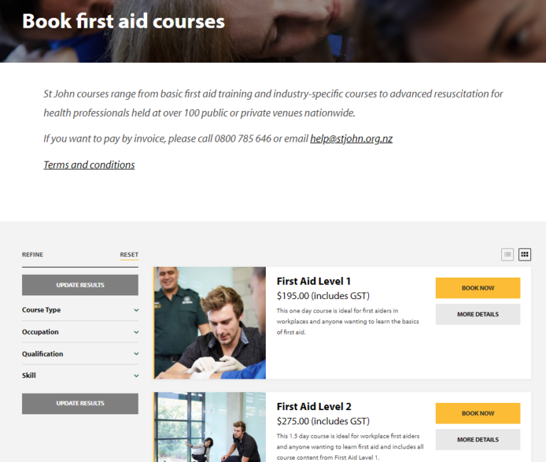 13 of the best training website examples to inspire your own design