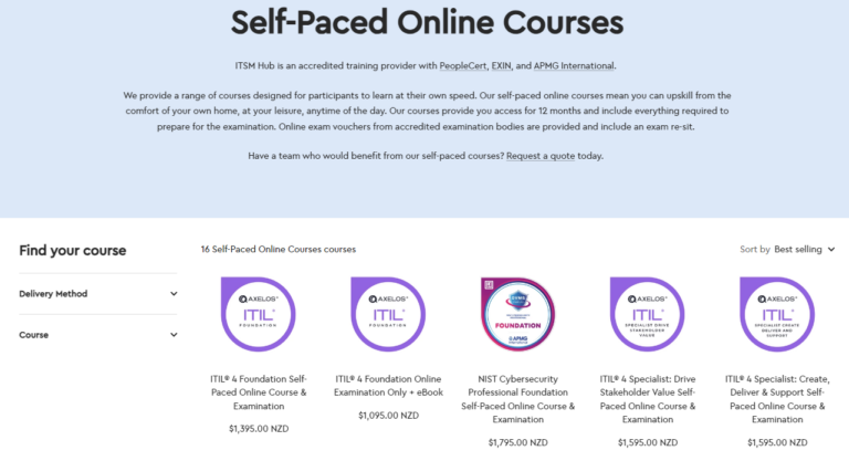13 of the best training website examples to inspire your own design