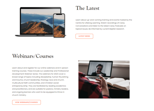 13 of the best training website examples to inspire your own design