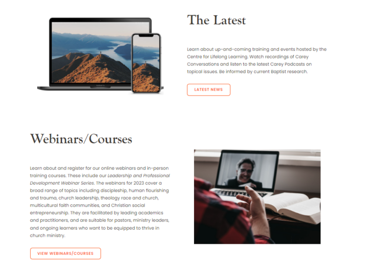 13 of the best training website examples to inspire your own design