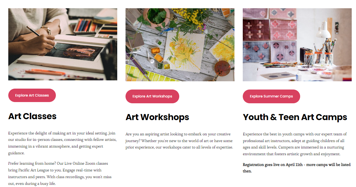 13 of the best training website examples to inspire your own design