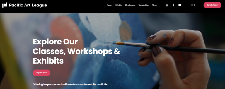 13 of the best training website examples to inspire your own design
