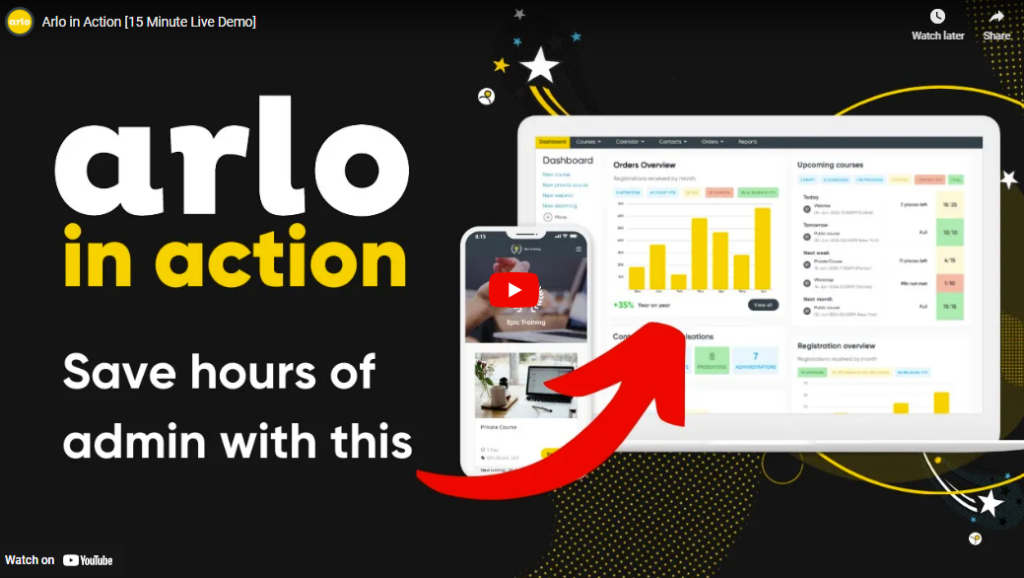 Video gallery | See Arlo Training Software in action