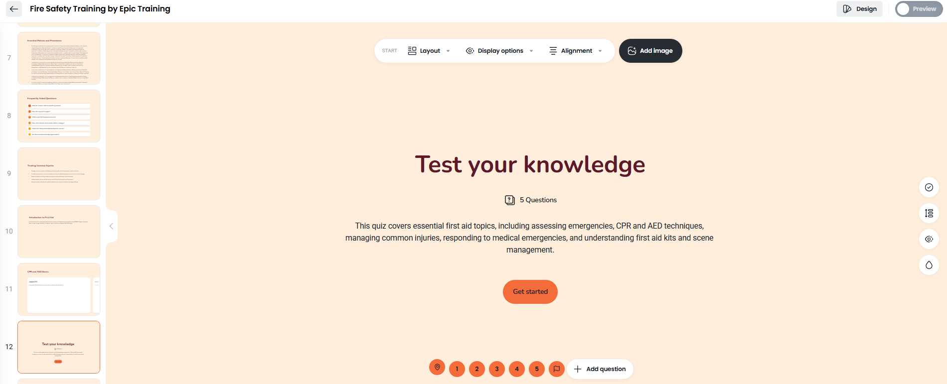 How to Create Interactive Training Modules
