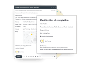 Workshop Management Software - Try Free | Arlo Training & Event Software